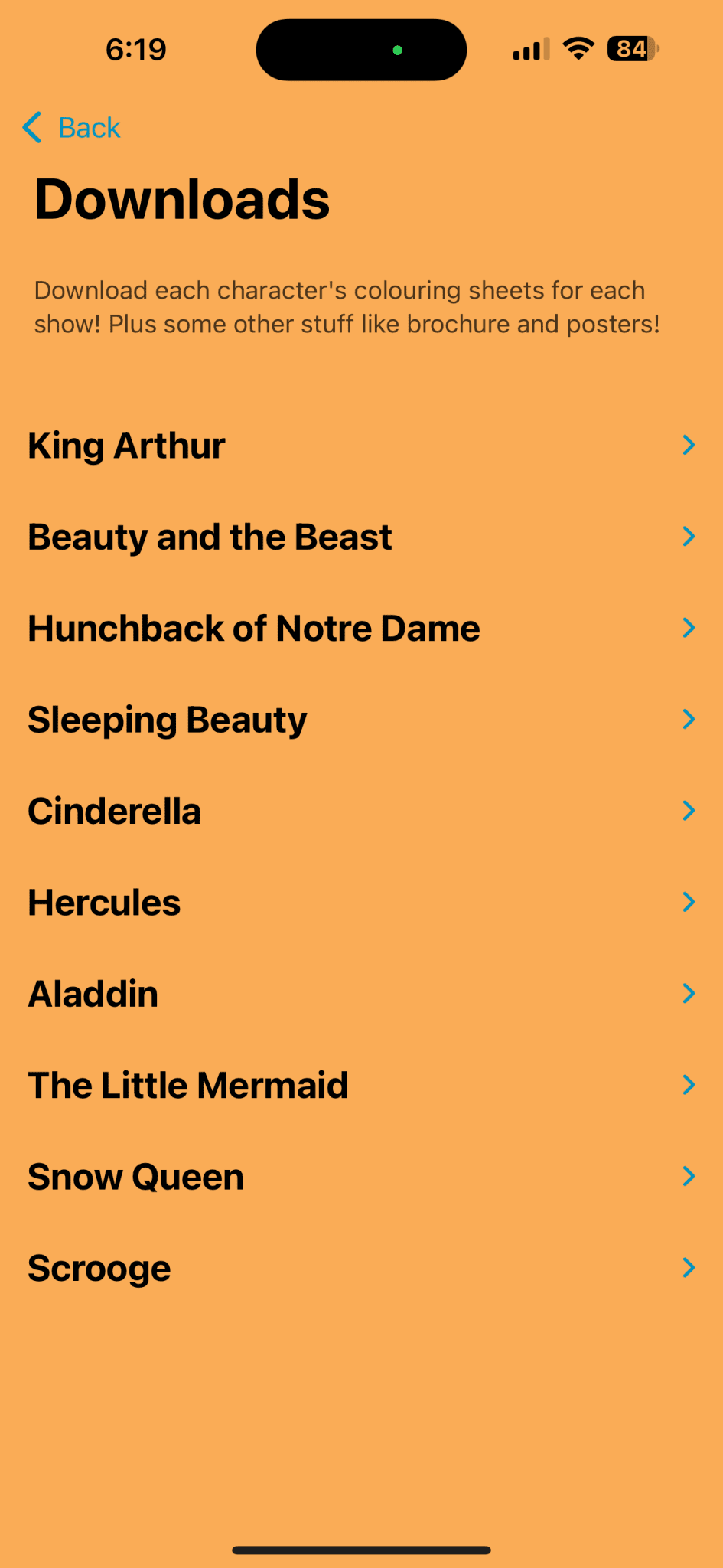 Alpha Shows App – Colouring & Downloads – Alpha Shows